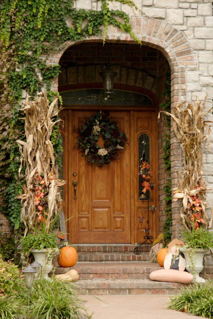 7 Stunning Fall Door Hanging Ideas for Your Entrance - Her Cottage Home
